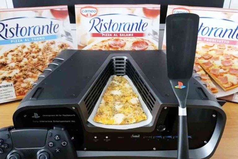 La storia incredibile della PizzaStation 5: un kit di sviluppo PS5 ...
